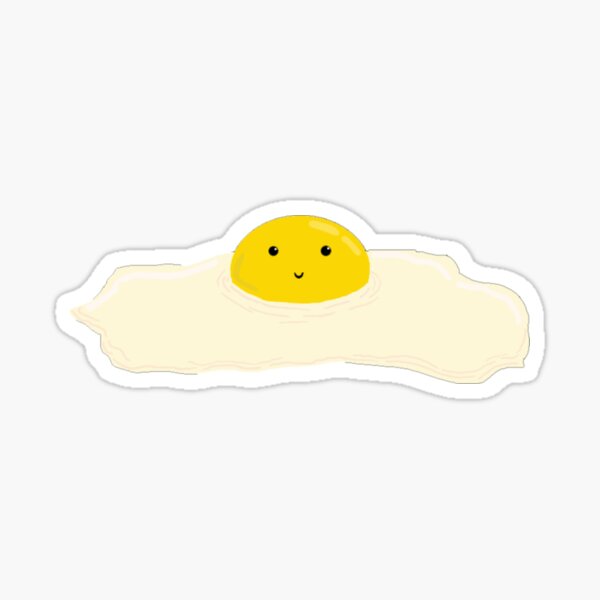 "Eggy" Sticker for Sale by bobaluver | Redbubble