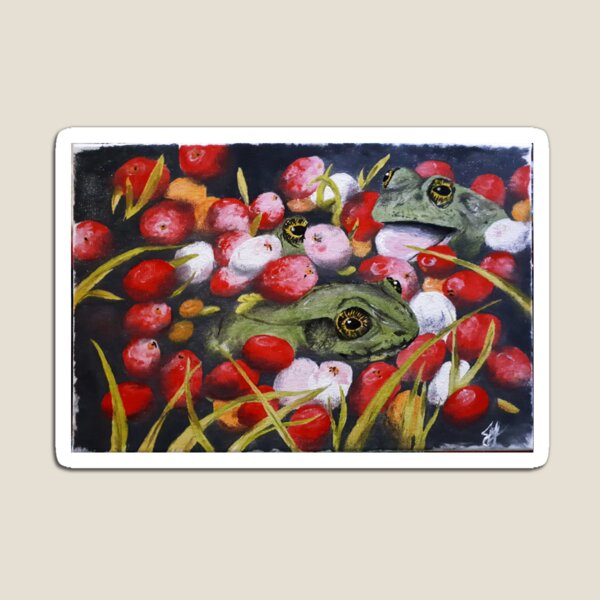 "Cranberry Bog" Magnet for Sale by Jef- | Redbubble