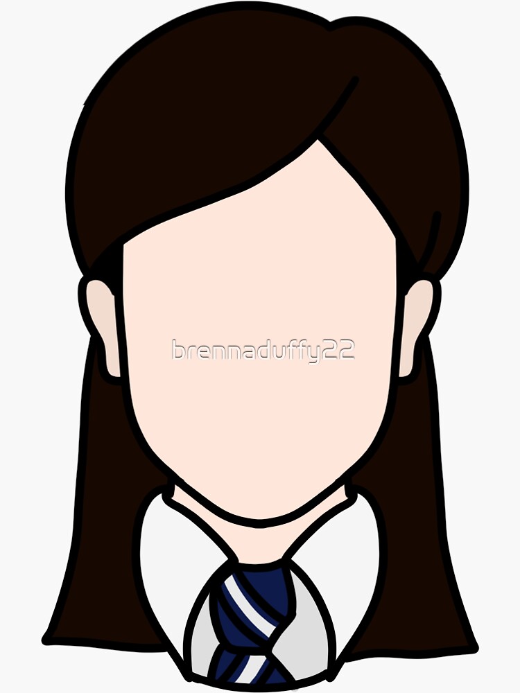 "Cho Chang Minimalist Sticker" Sticker by brennaduffy22 | Redbubble