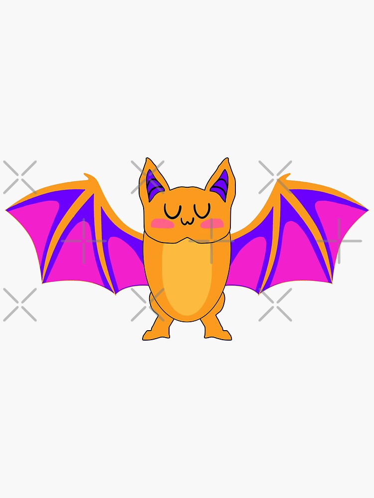 "UwU Bat (Plain)" Sticker for Sale by BaguioAesthetic | Redbubble