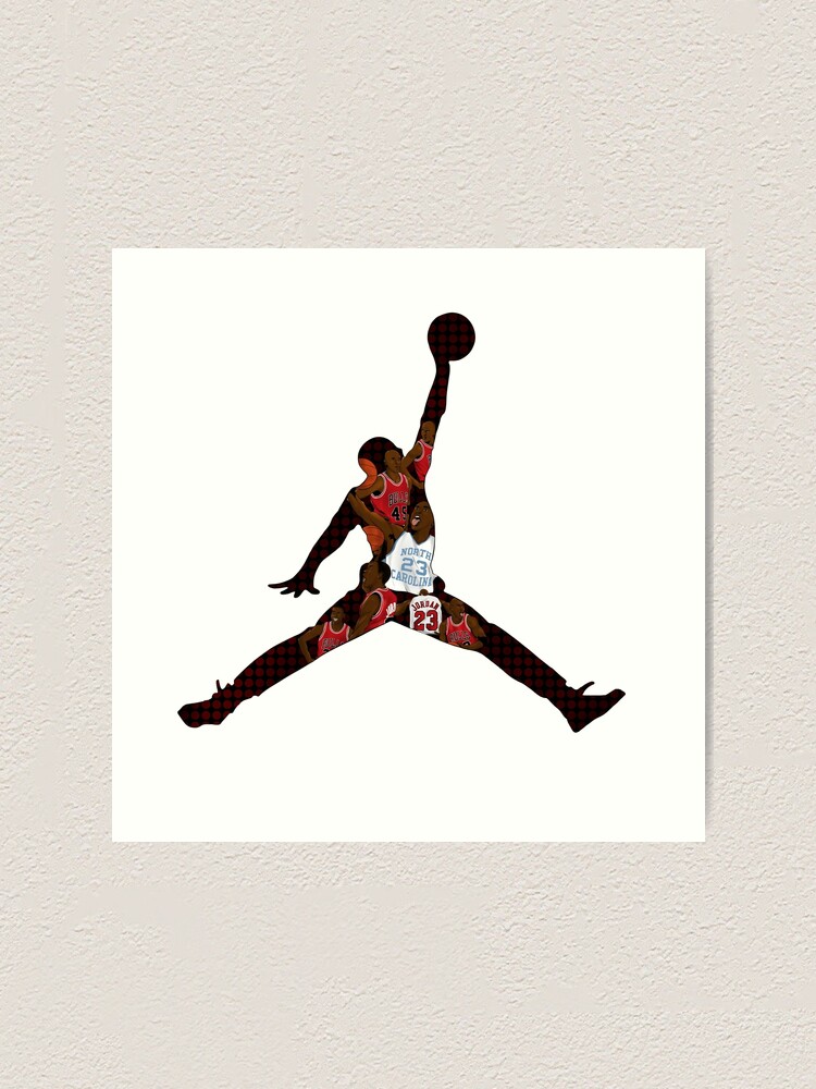 "Michael Jordan Collage " Art Print by Itsjuskev | Redbubble