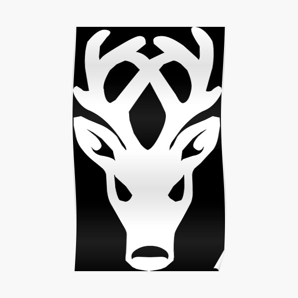 "Skyrim - Falkreath Symbol (White)" Poster by ASTlogo | Redbubble