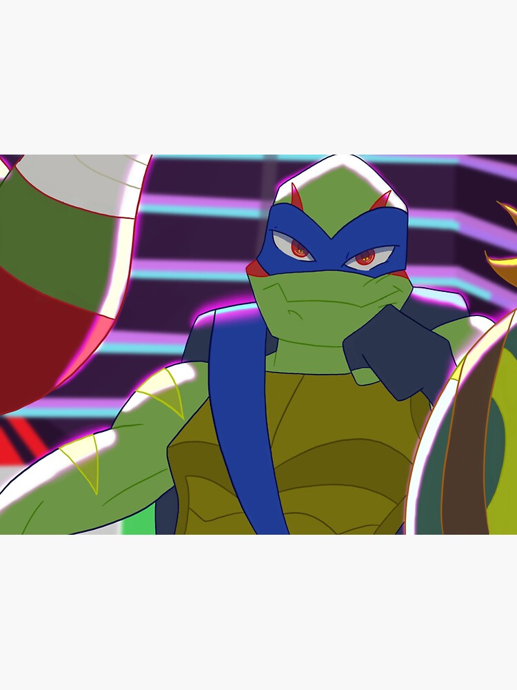 Pegatina «ROTTMNT Leonardo Hamato ScreenCap Redibujar» de ArtZeth ...