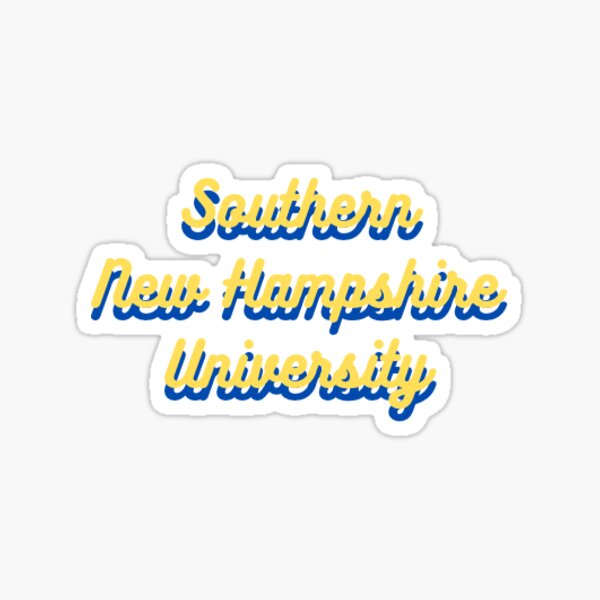 "snhu golden " Sticker by eggshelby | Redbubble