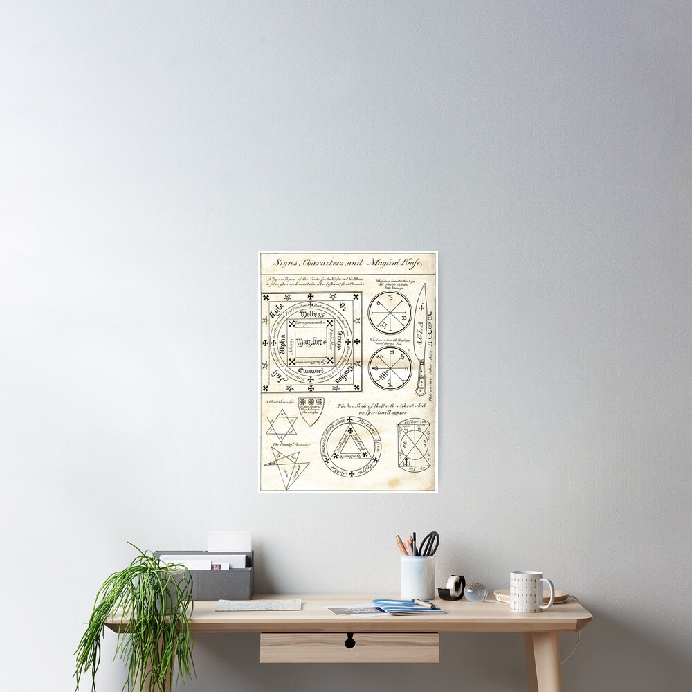 "Occult Sorcery" Poster for Sale by elevens | Redbubble