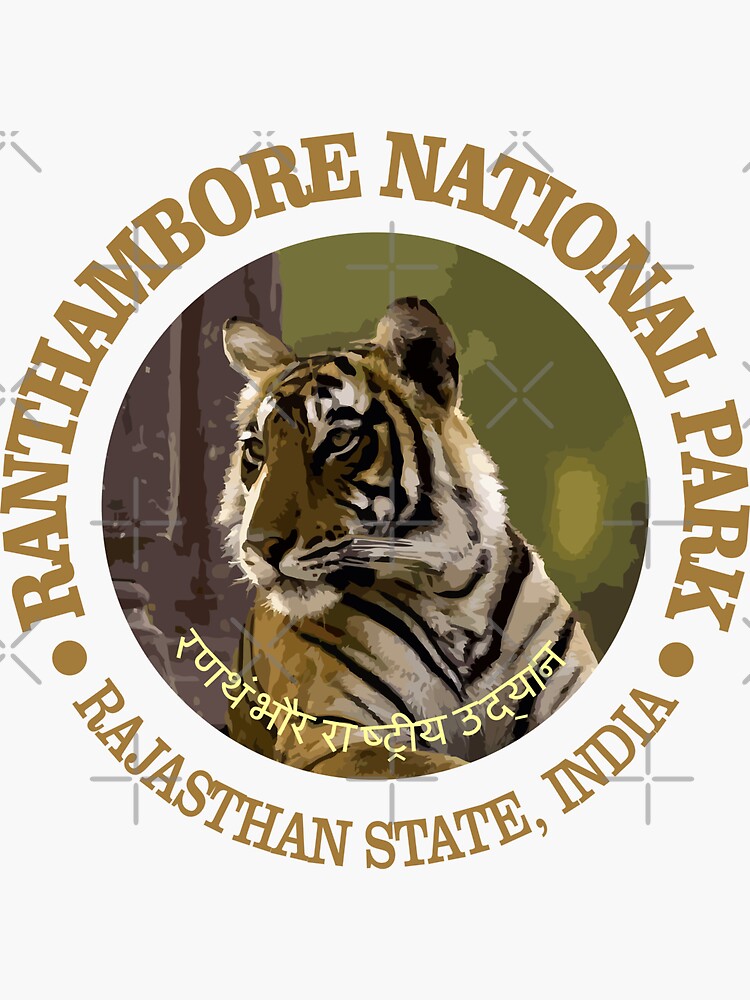 "Ranthambore National Park (NP)" Sticker for Sale by curranmorgan ...