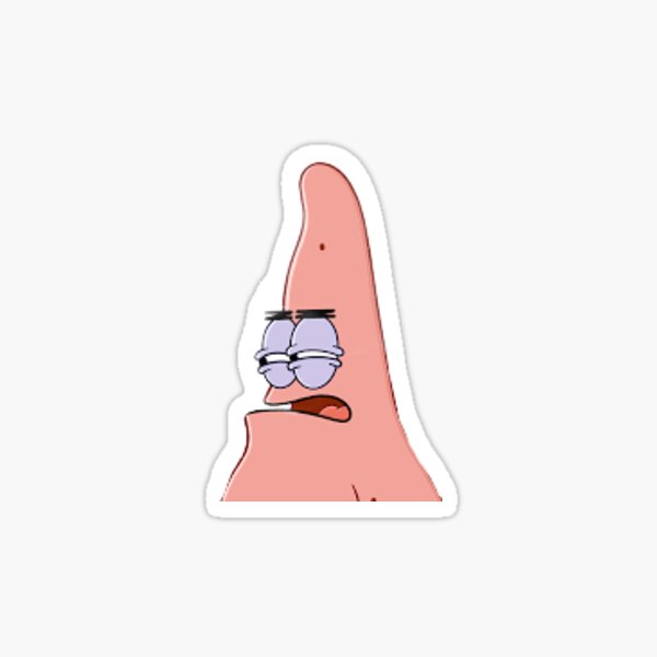 "Patrick star" Sticker by elisa-0804 | Redbubble
