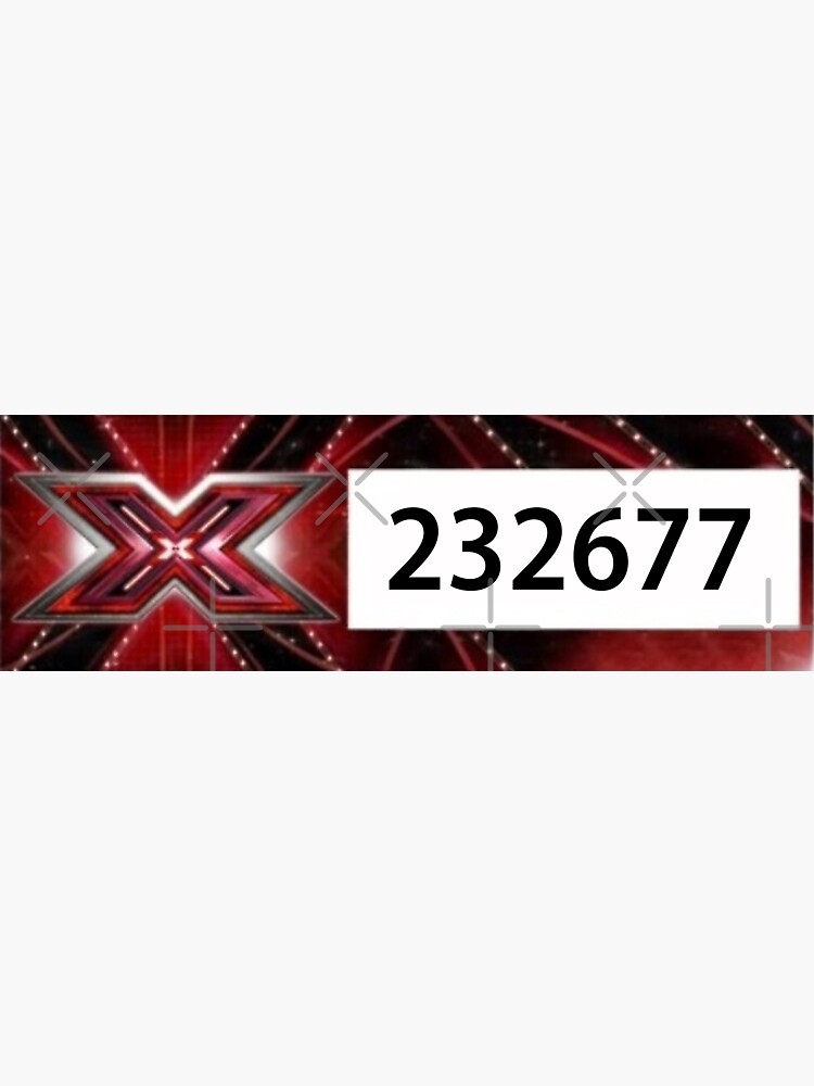 "Niall Horan X-Factor Number" Sticker for Sale by 1dxloverr | Redbubble