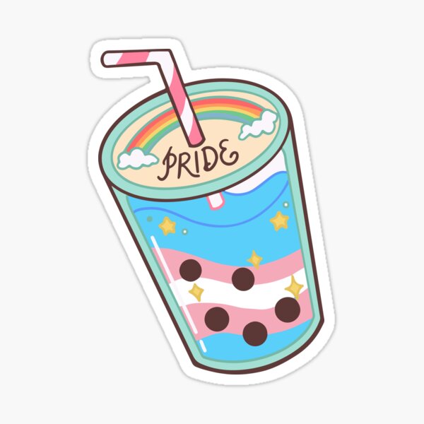"Trans Pride" Sticker for Sale by Astronaut57 | Redbubble