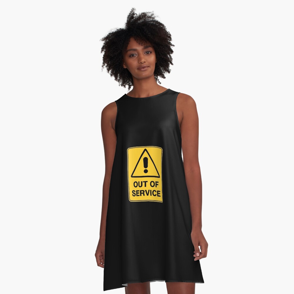 "Out of Service" Sticker for Sale by JBaystro | Redbubble