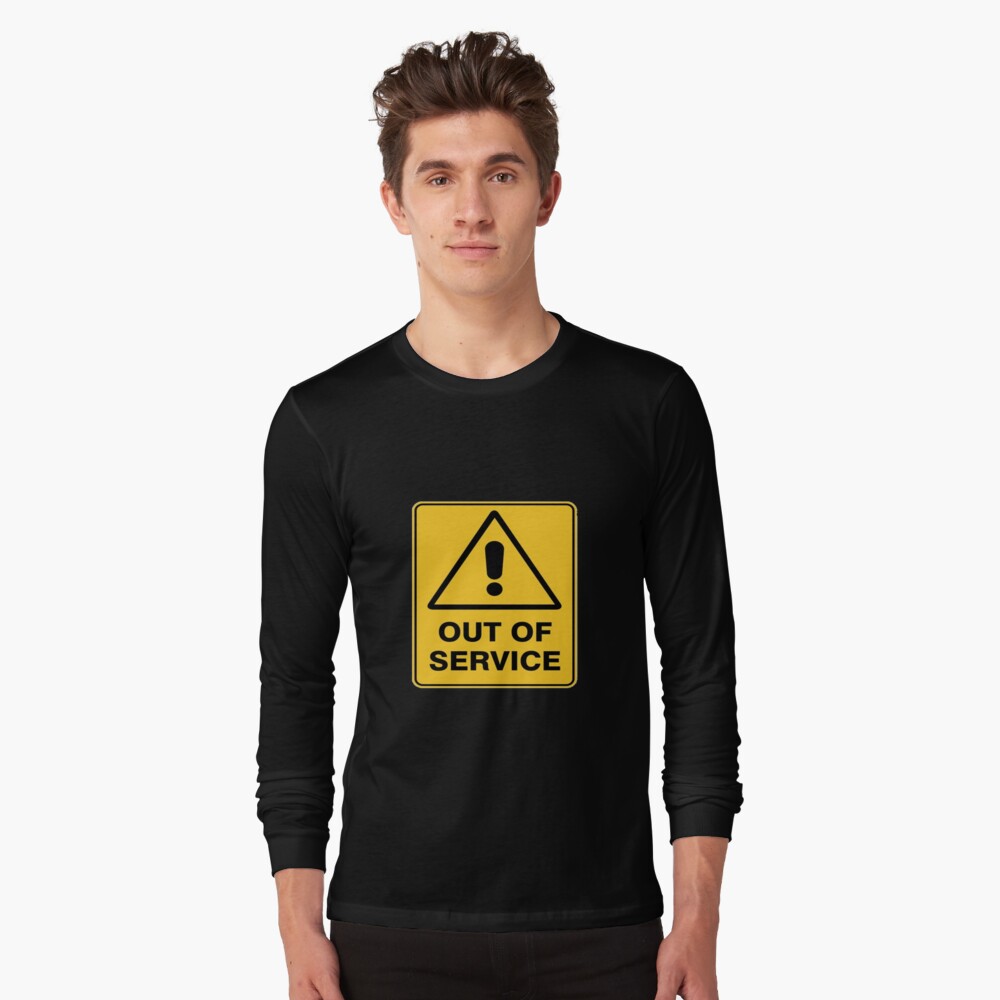 "Out of Service" Sticker for Sale by JBaystro | Redbubble