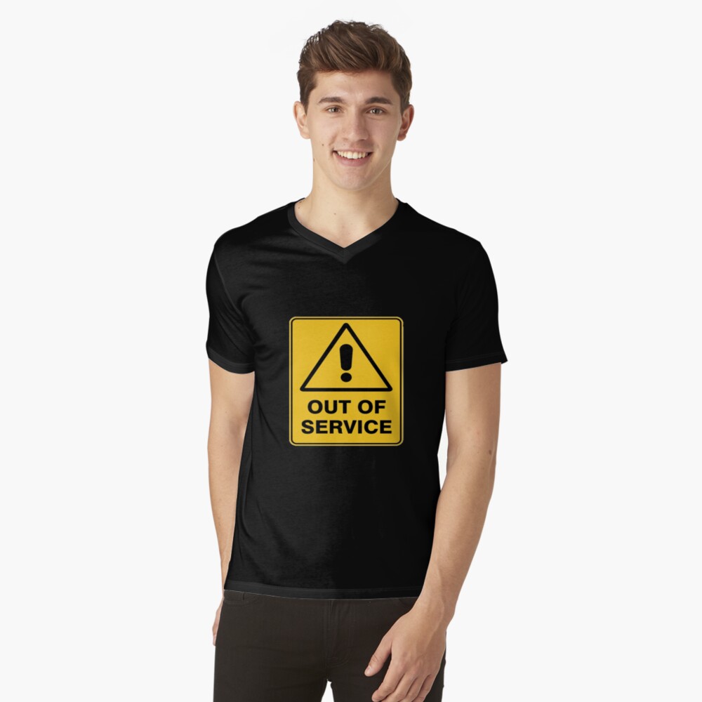 "Out of Service" Sticker for Sale by JBaystro | Redbubble