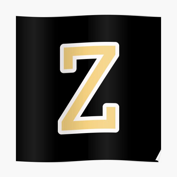 "Letter Z design " Poster for Sale by Hadymohammed | Redbubble