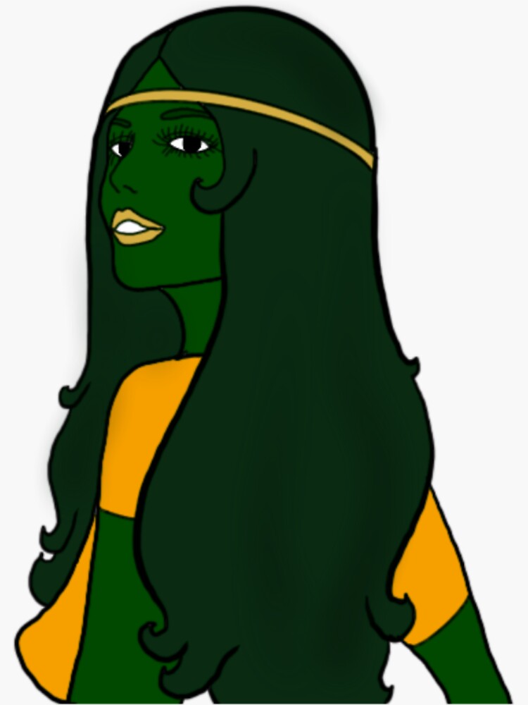 "Gaia" Sticker by raychelerin | Redbubble