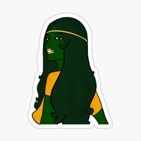 "Gaia" Sticker by raychelerin | Redbubble