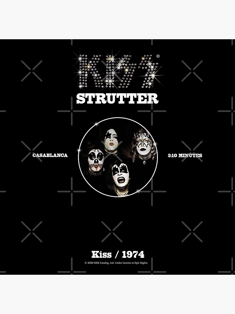 "KISS - Strutter" Poster for Sale by MarioPrints | Redbubble