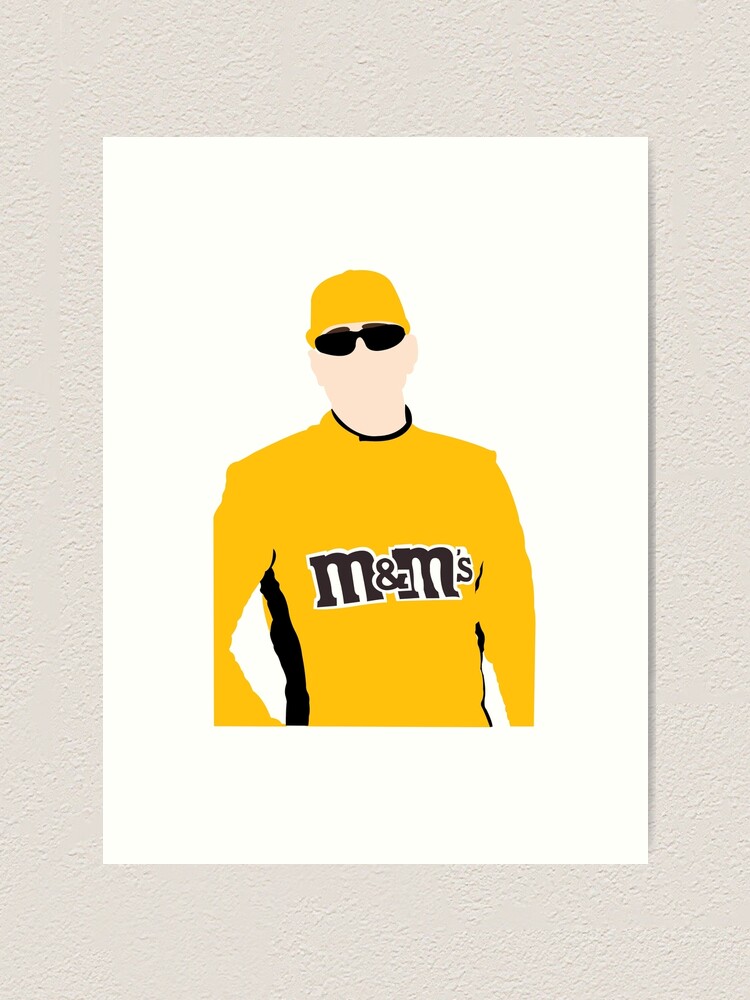 "Kyle Busch Stylized Drawing" Art Print for Sale by exploding-artca ...