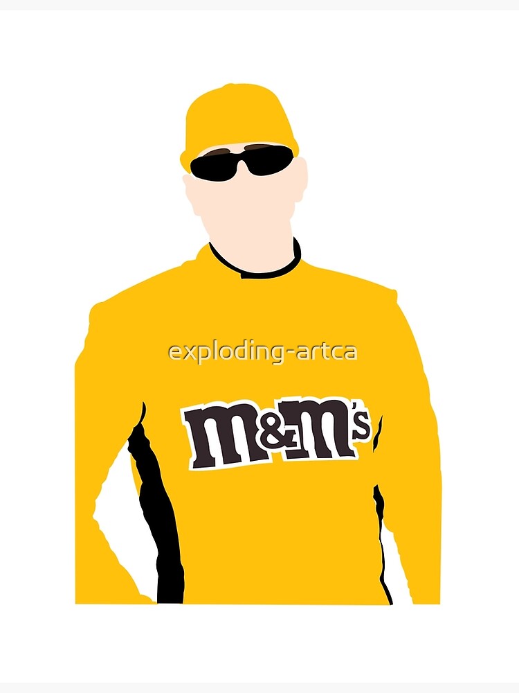 "Kyle Busch Stylized Drawing" Poster for Sale by exploding-artca ...