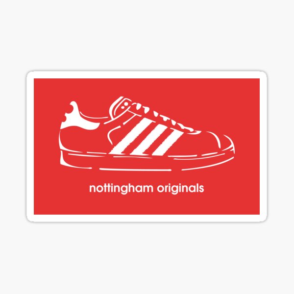 "Nottingham Originals" Sticker by Confusion101 | Redbubble