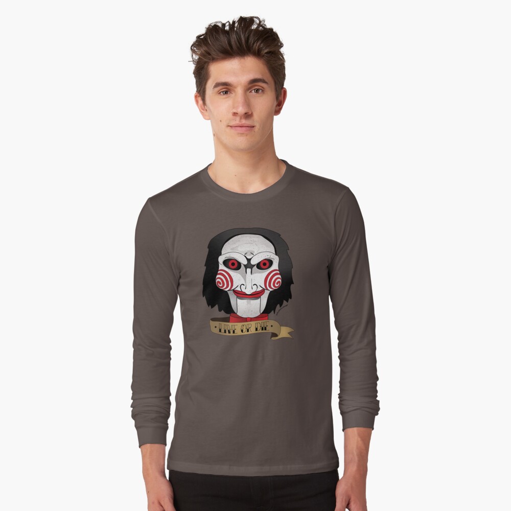 "SAW Jigsaw Horror Sticker" Sticker for Sale by saraboone98 | Redbubble
