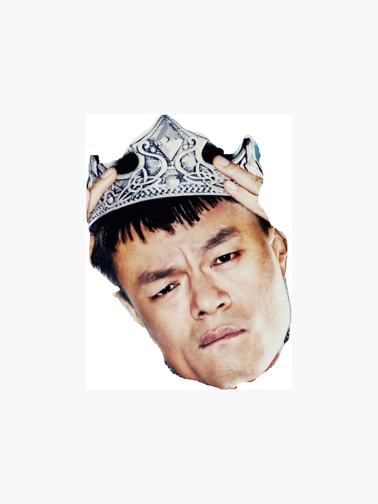 "jypapi is your king" Sticker by wrenswonderland | Redbubble