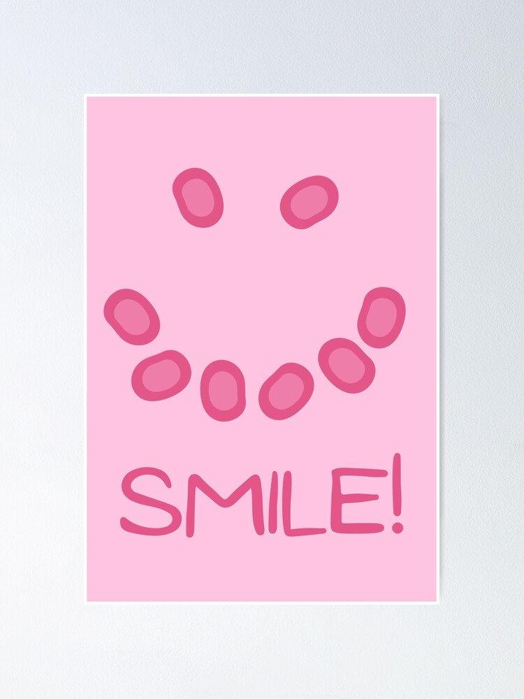 "Smiling Red Blood Cells" Poster by twicetrader | Redbubble