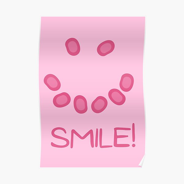 "Smiling Red Blood Cells" Poster by twicetrader | Redbubble