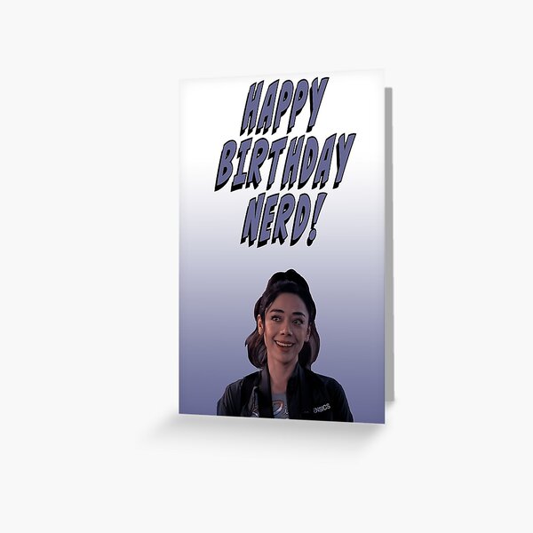 Happy Birthday Nerd Greeting Card By Jodes91 Redbubble