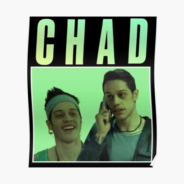 "Pete Davidson Chad SNL" Poster for Sale by spacequilts | Redbubble