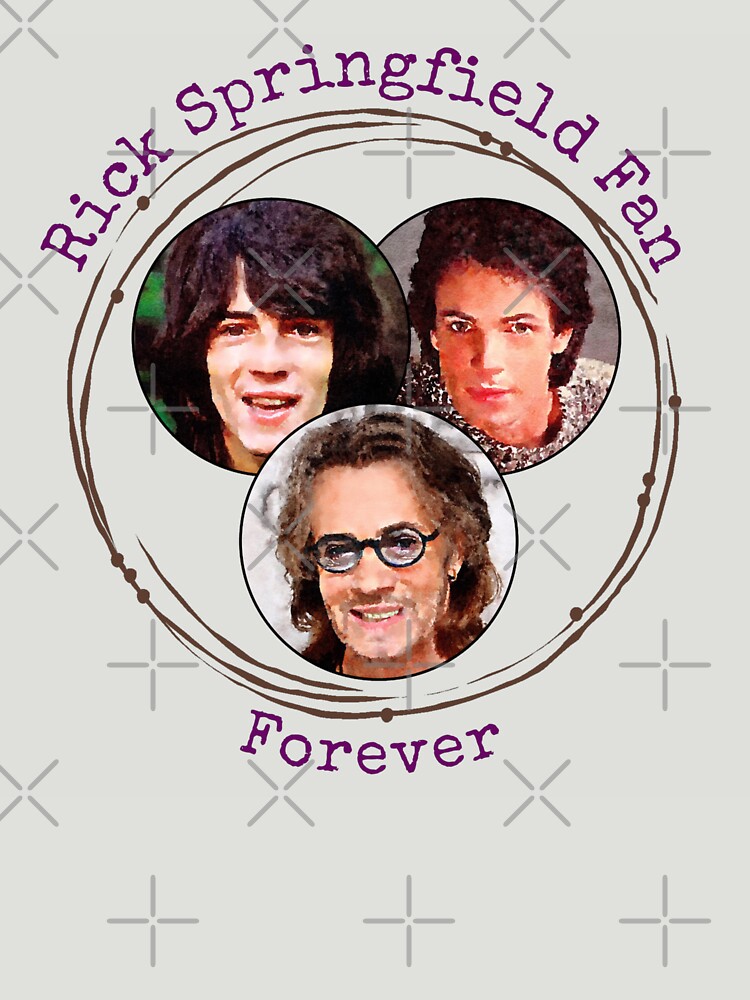 "Rick Springfield Fan Forever" Essential T-Shirt for Sale by DNiceGirl ...