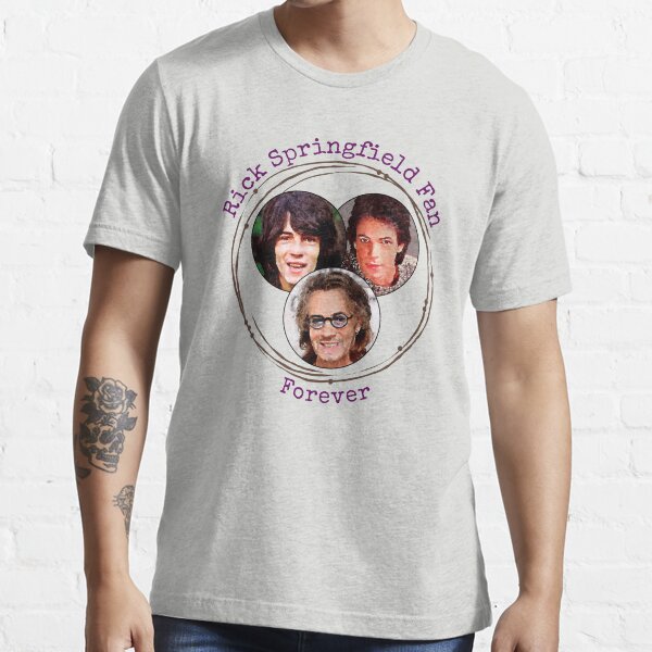 "Rick Springfield Fan Forever" T-shirt for Sale by DNiceGirl ...