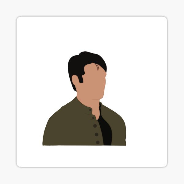 "Jeremy Gilbert sticker " Sticker for Sale by ayssa-gar01 | Redbubble