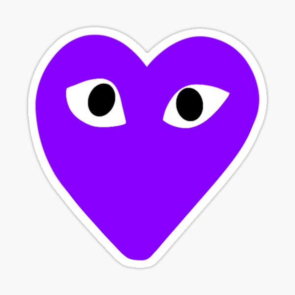 Purple Cdg Heart Gifts & Merchandise | Redbubble