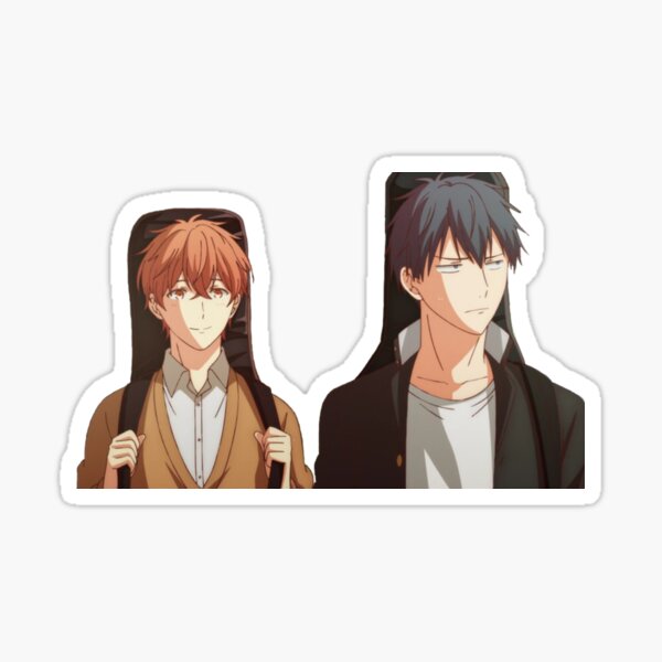 "Mafuyu & Ritsuka" Sticker for Sale by KassV1019 | Redbubble