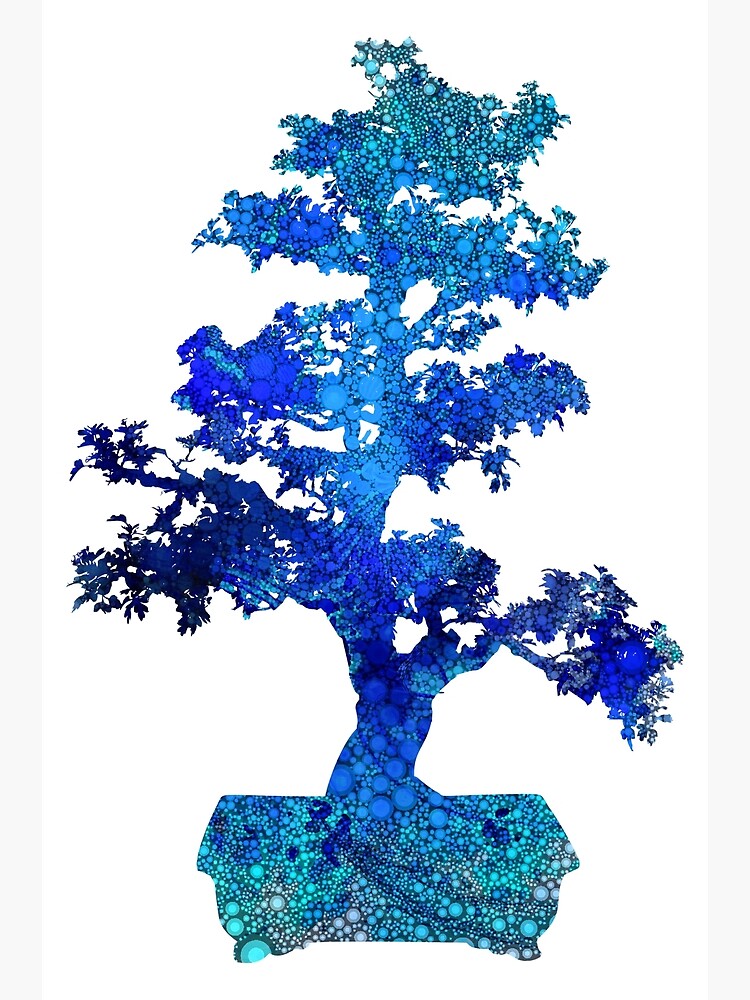 "Blue Bonsai Tree" Photographic Print for Sale by Heathermarie321 ...