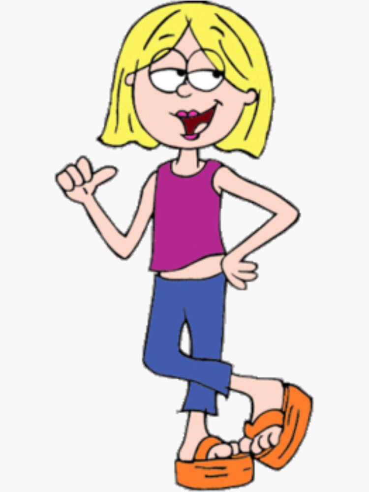 "Lizzie M cartoon" Sticker for Sale by savannahbailey | Redbubble
