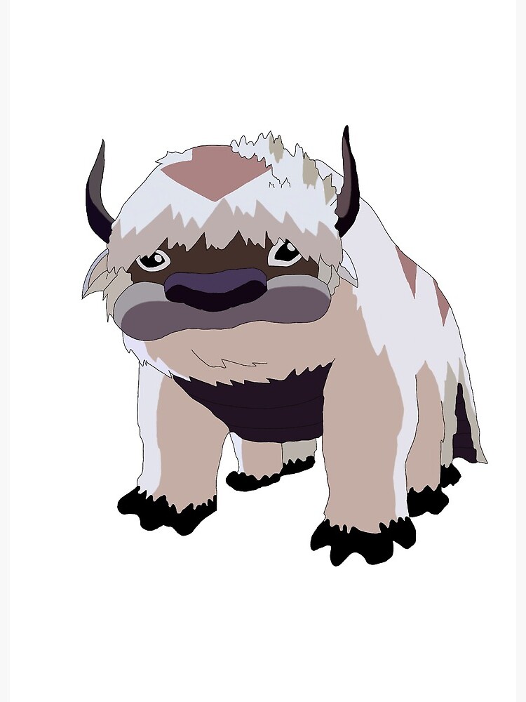 "Bed Head Appa - ATLA - Avatar The Last Airbender" Art Board Print for ...