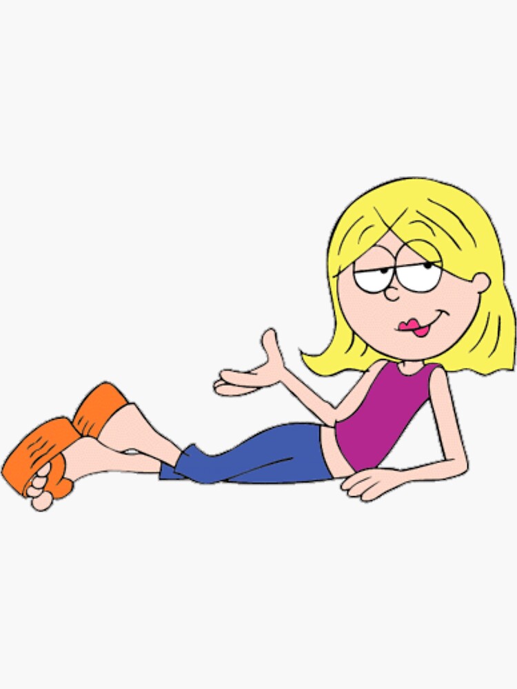 "Lizzie M Cartoon" Sticker for Sale by savannahbailey | Redbubble