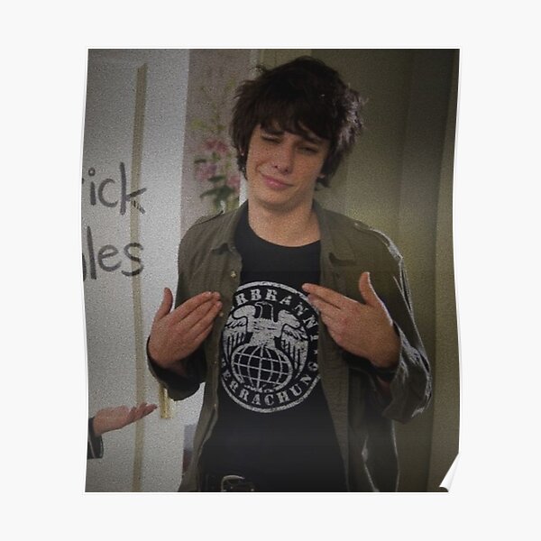 "rodrick rules." Poster for Sale by uncomfortable | Redbubble