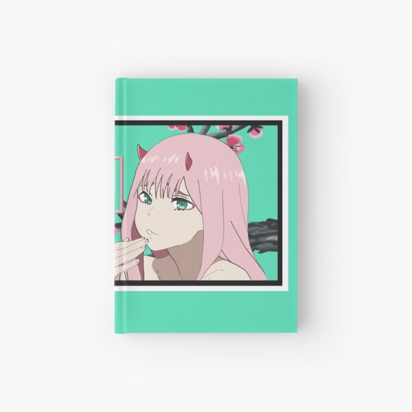 "Zero Two" Hardcover Journal for Sale by WatashiWaBri | Redbubble