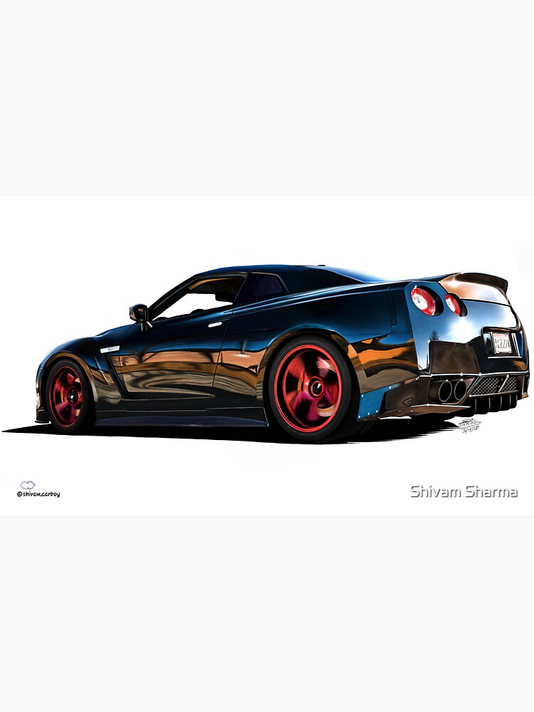 "R35 GT-R" Sticker for Sale by ShivamSharma | Redbubble