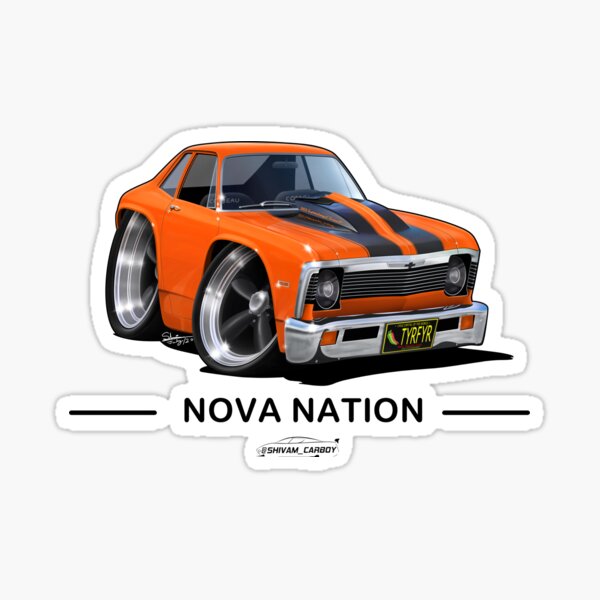 "nova realistic caricature artwork" Sticker by ShivamSharma | Redbubble