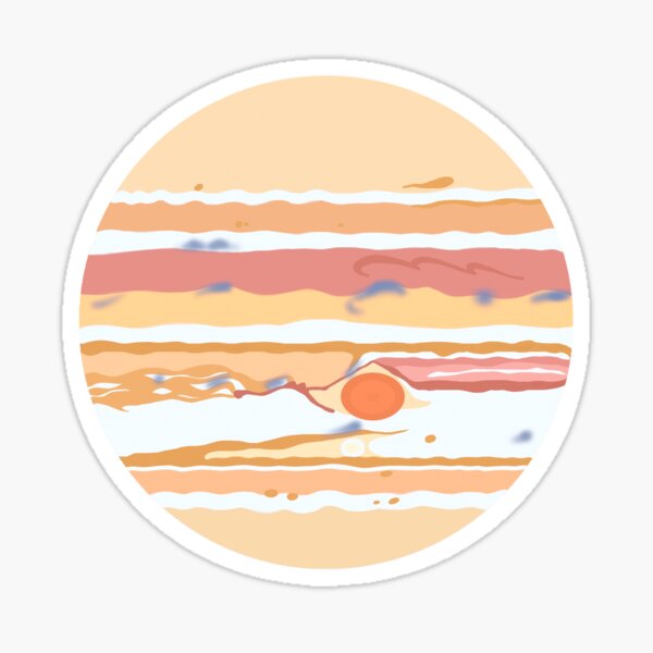 "Jupiter" Sticker for Sale by queen7anan | Redbubble