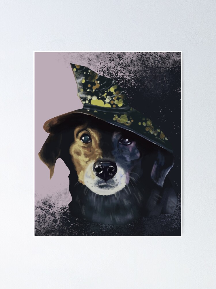 "Magic Doggo - Digital Painting" Poster by patti2905 | Redbubble