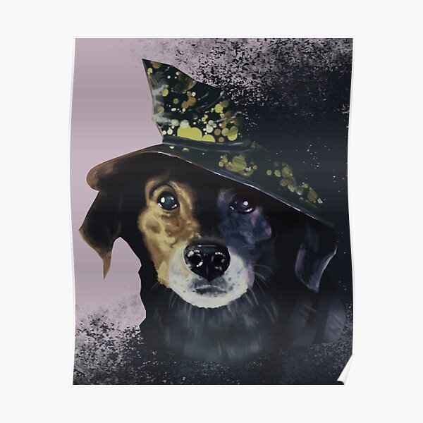 "Magic Doggo - Digital Painting" Poster by patti2905 | Redbubble