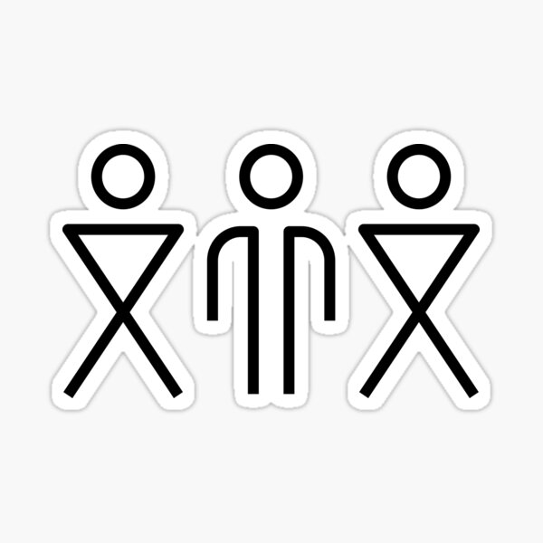 "Throuple | Triad | Polyamory | Bisexual" Sticker for Sale by ...