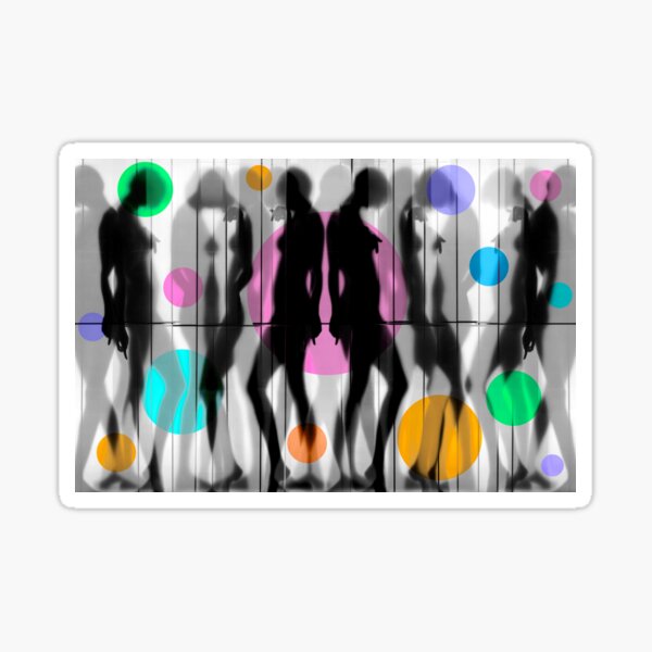 "Body Language 92" Sticker for Sale by IgorShrayer | Redbubble