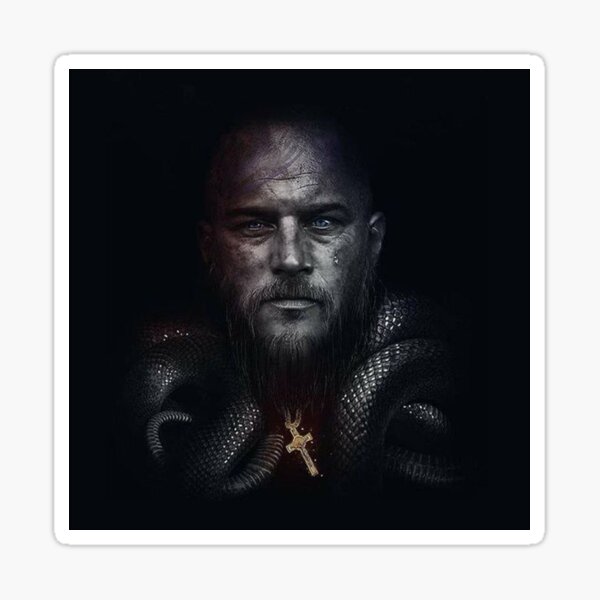 "Ragnar Art" Sticker by vamostibor | Redbubble