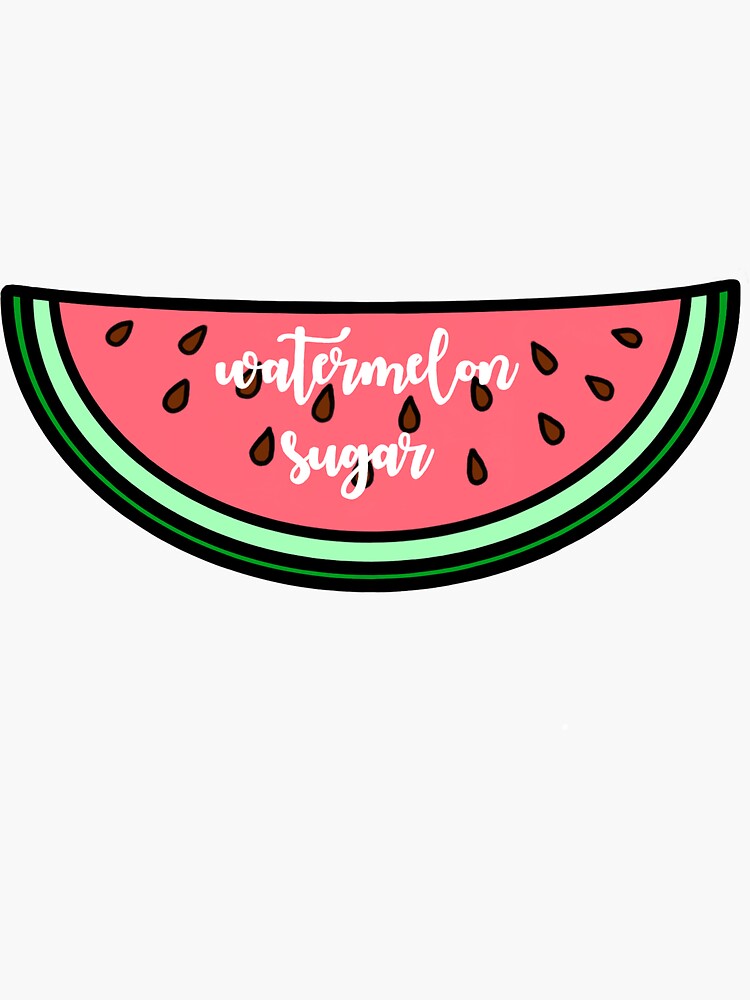 "Harry Styles Watermelon Sugar" Sticker for Sale by mtsai805 | Redbubble