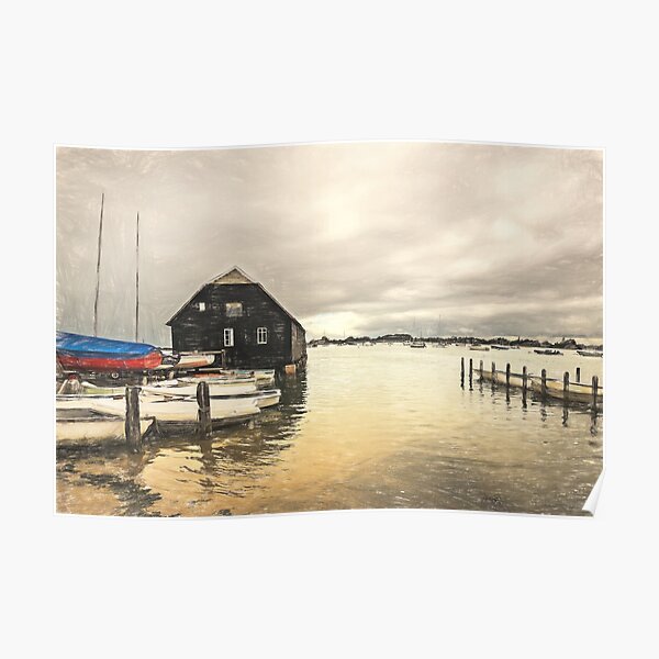 "The Harbour At Bosham" Poster for Sale by IanWL | Redbubble